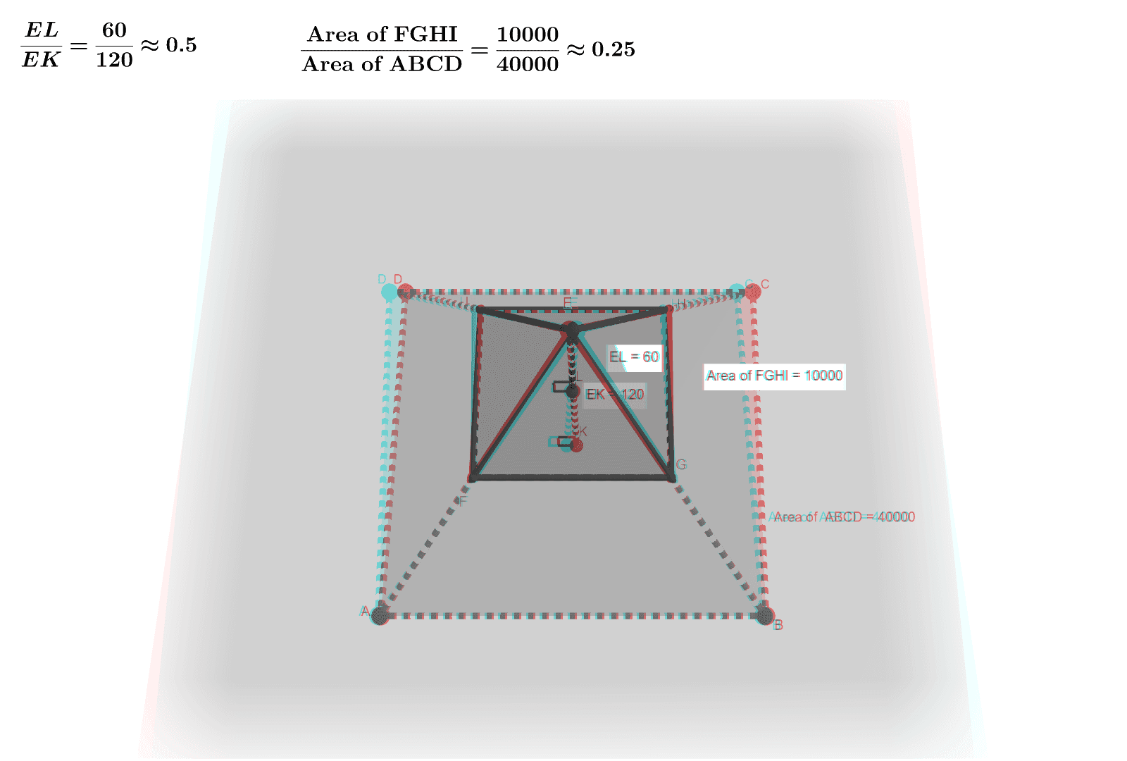Pyramid section – GeoGebra