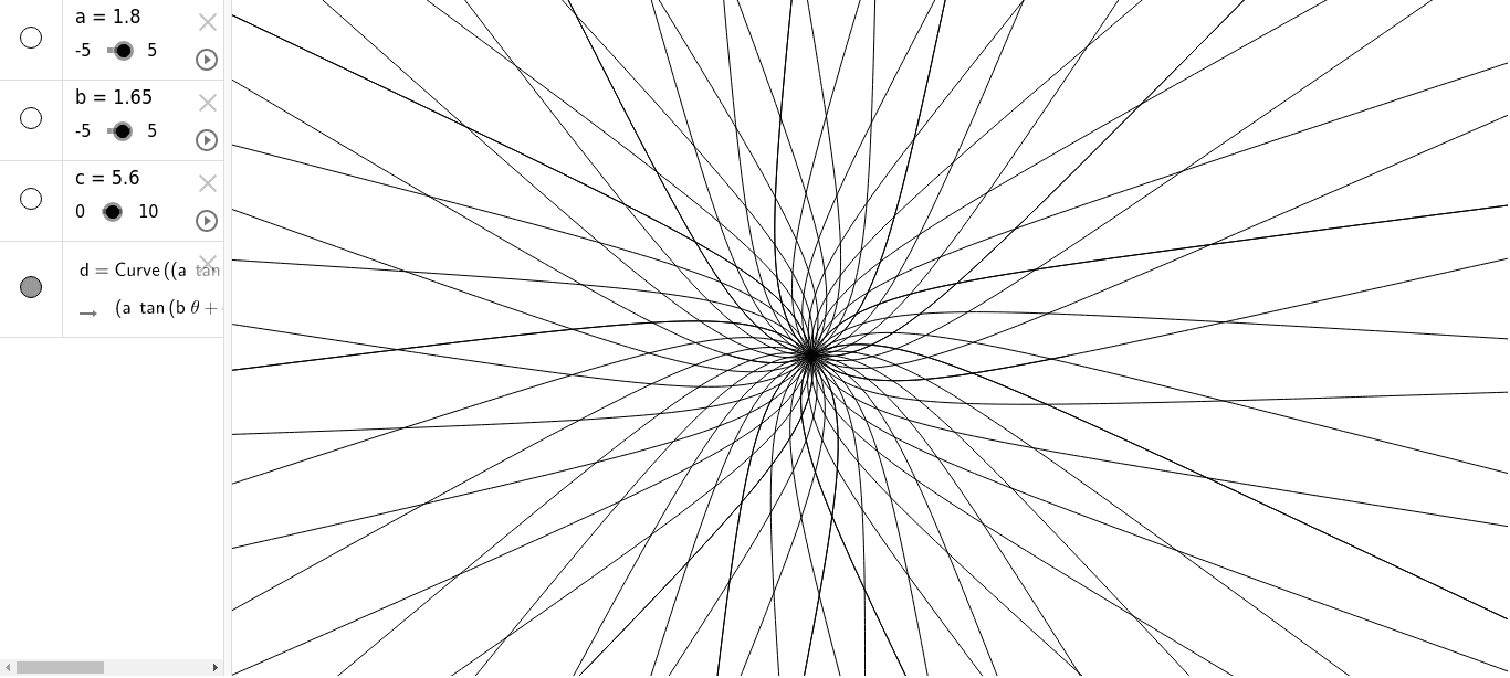 Polar Coordinates Design GeoGebra