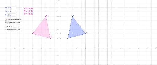 Reflections – GeoGebra