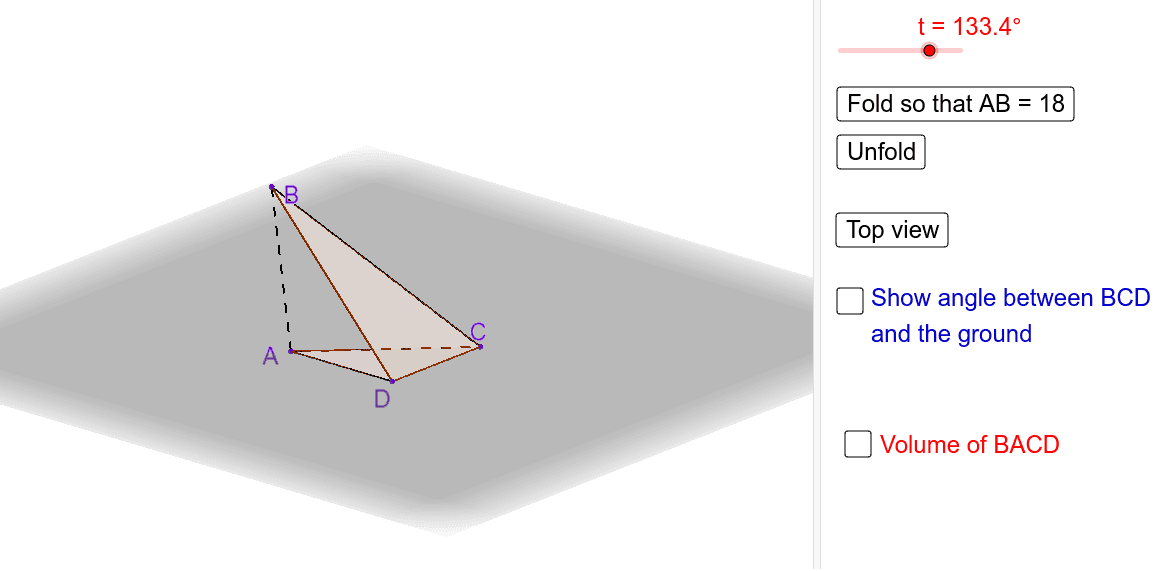 SAMPLE DSE-MATH-I Q18 – GeoGebra