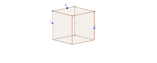 Section d'un cube par un plan – GeoGebra