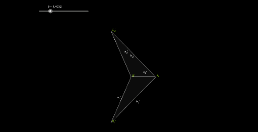 Dancing Triangles – GeoGebra