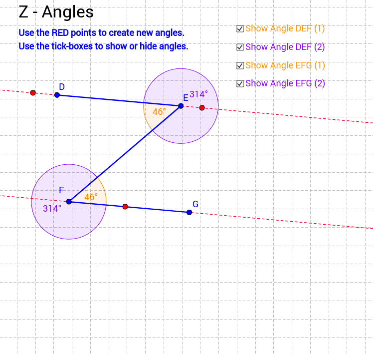 Z-Angles – GeoGebra