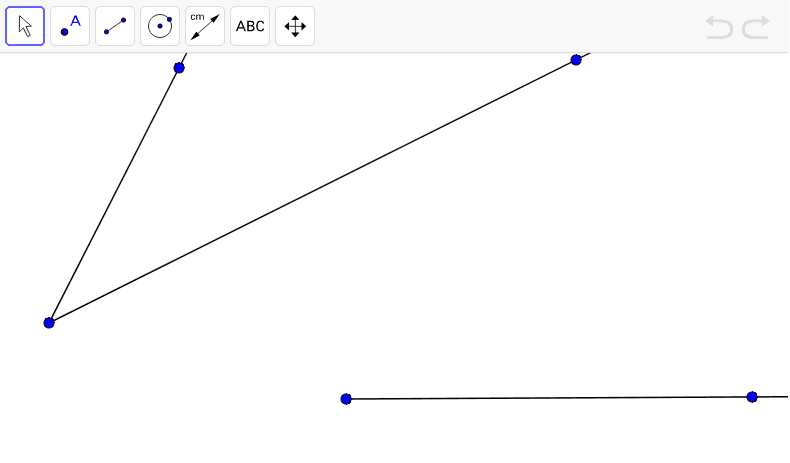 Six Basic Constructions – GeoGebra