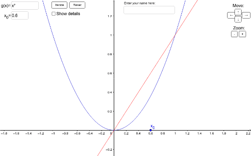 Cobweb plotter – GeoGebra