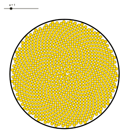 Phyllotaxis for a Sunflower and a Brussels Sprout Stalk – GeoGebra