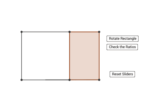 Show the Rectangle is Golden – GeoGebra