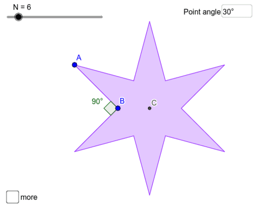 Star Design – GeoGebra