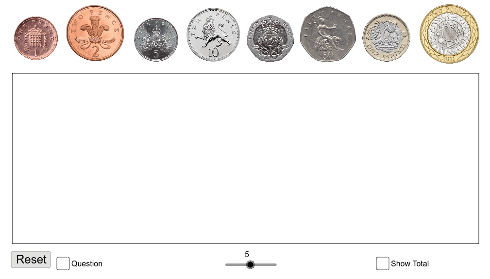 Coin Counter – GeoGebra