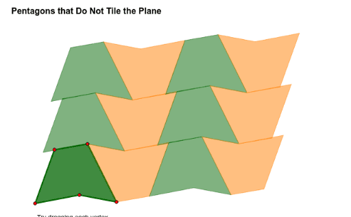 Tiling the Plane with Pentagons (?), Part 2 – GeoGebra