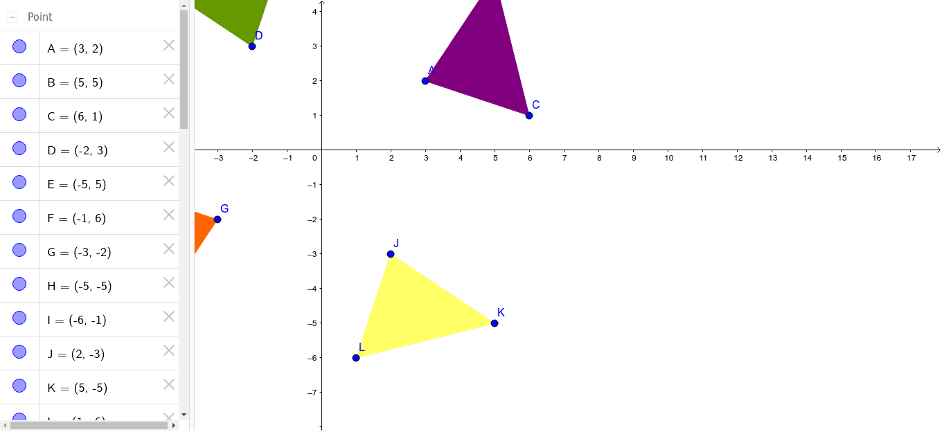 tasks 2 – GeoGebra