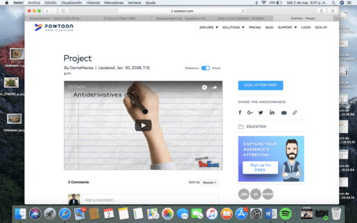 Fisrt partial project – GeoGebra