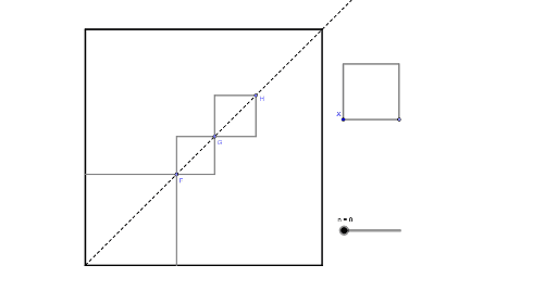 Squares within Square v.2 – GeoGebra