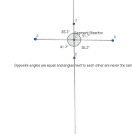 Segments and Angle Measurements – GeoGebra