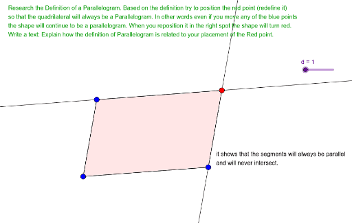 parallelograms – GeoGebra