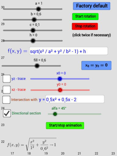 Graphs Of Functions Of Two Variables Version 3 Geogebra 3002