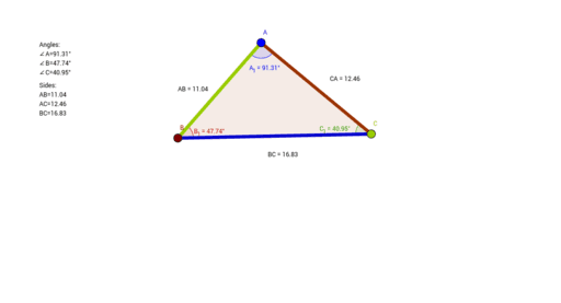 Triangle angle and side relationships – GeoGebra