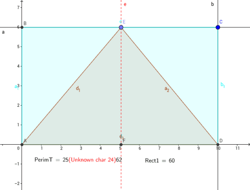 Interactive Rectangle and Triangle – GeoGebra