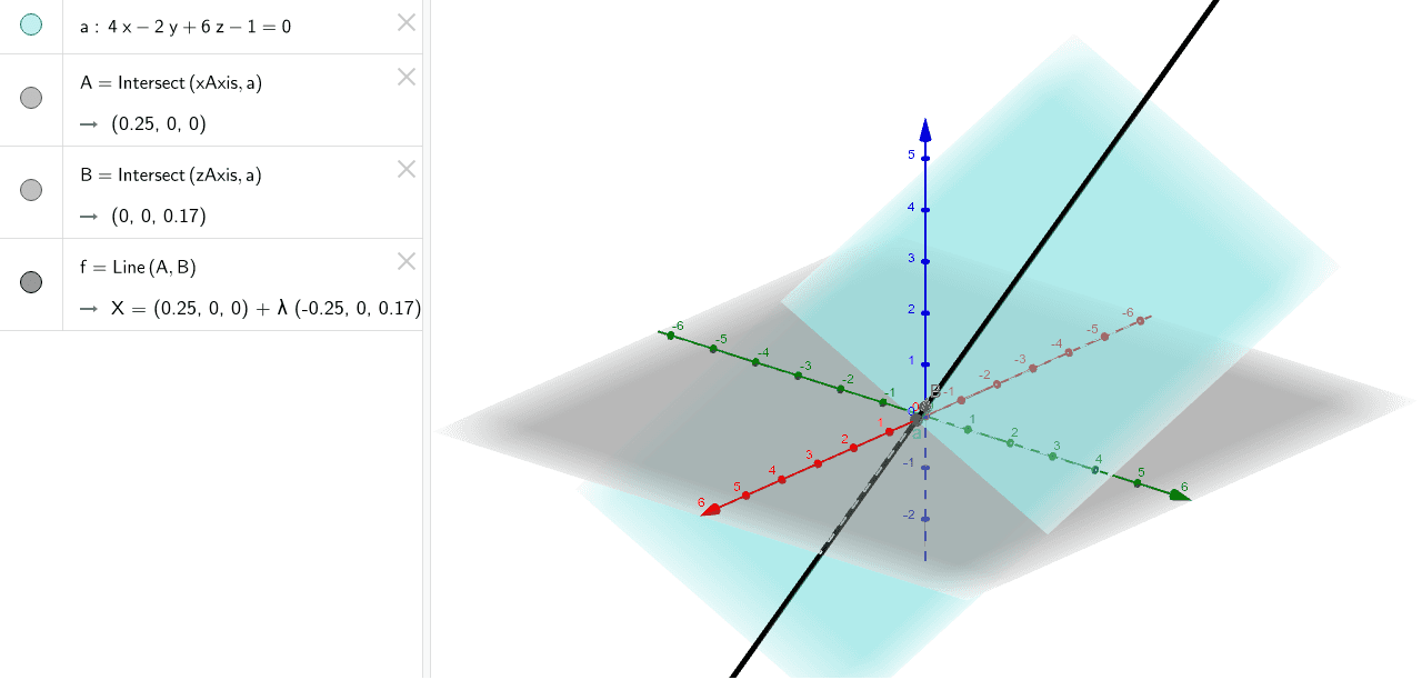 esercizio 6 – GeoGebra