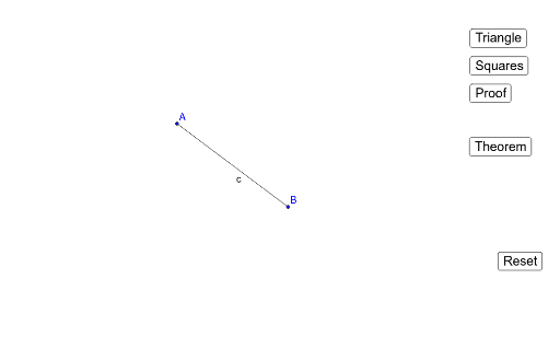 Pythagorean Theorem Animated – GeoGebra