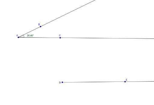 Constructing Congruent Angles – GeoGebra