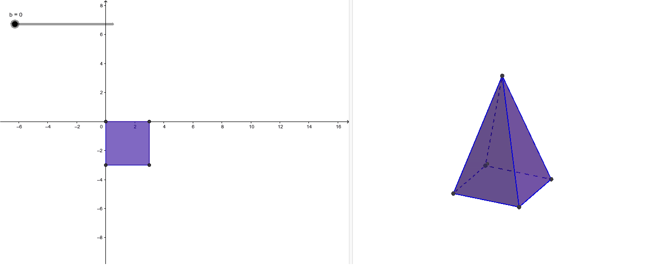 Netz einer Pyramide – GeoGebra