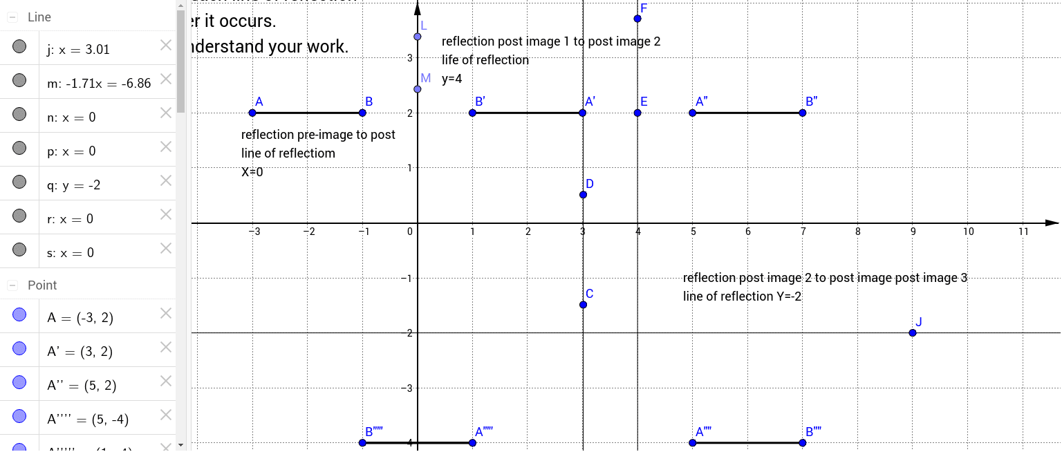 david becerra-Reflections Exam Problem 5 – GeoGebra