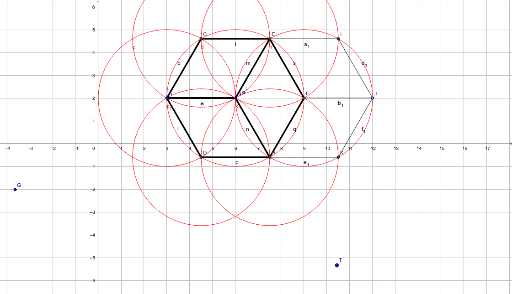 various constructions based on equilateral triangles – GeoGebra
