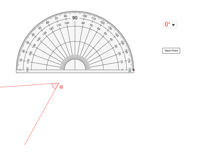 Protractor Quiz – GeoGebra