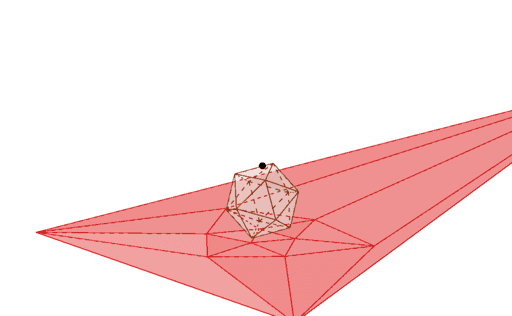 icosahedron projection onto plane – GeoGebra