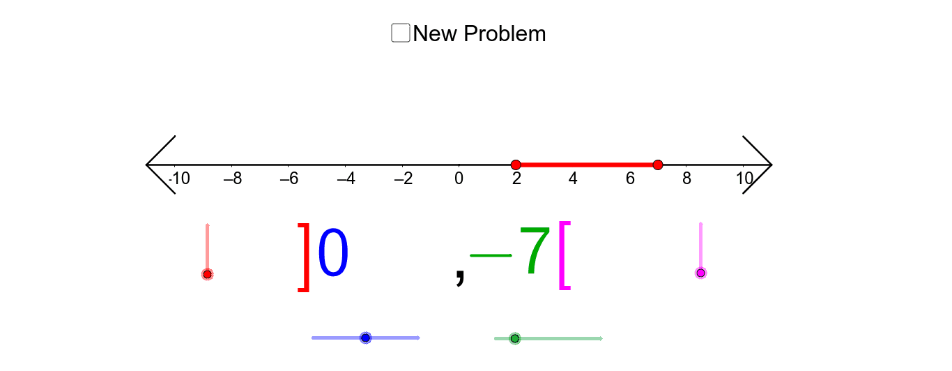 práctica de intervalos – GeoGebra
