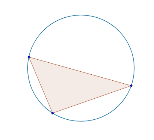 Triangle In Circle – GeoGebra