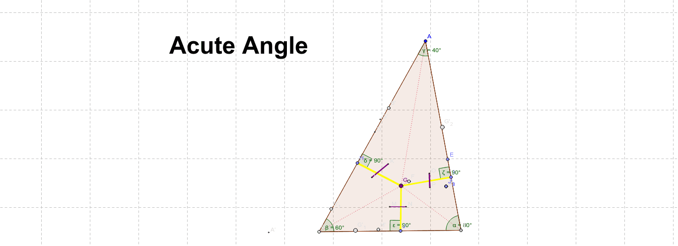 acute angle – GeoGebra