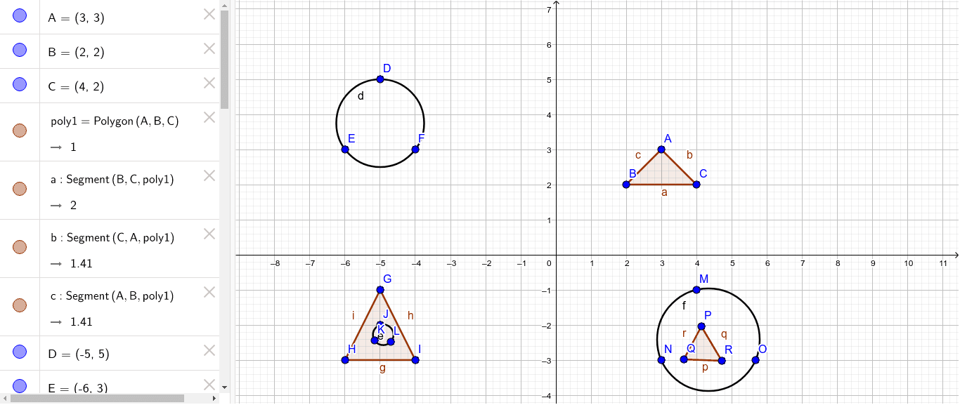 Introduction to GeoGerbra – GeoGebra
