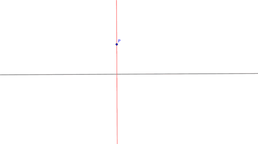 Week 2 - Perpendicular line – GeoGebra