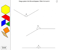 Pattern Block Angles – GeoGebra