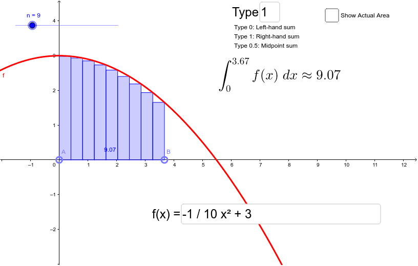 Riemann – GeoGebra