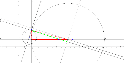 Système bielle - manivelle. force constante rectiligne, force de couple ...