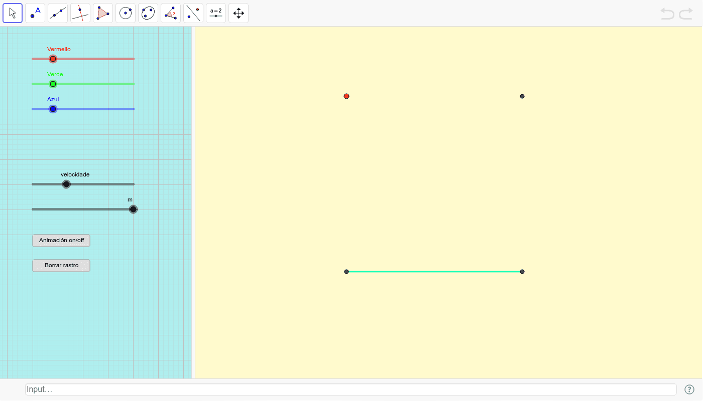 Gradiente de cores – GeoGebra