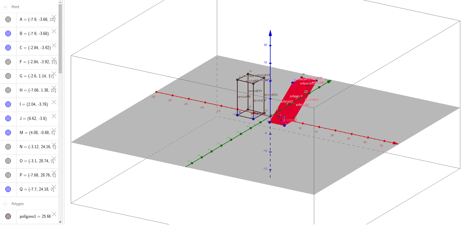 Prisma oblicuo y recto – GeoGebra