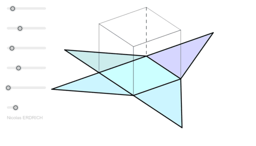 Patron pyramide 2 – GeoGebra