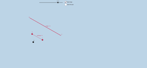 Dilating a Line Segment – GeoGebra