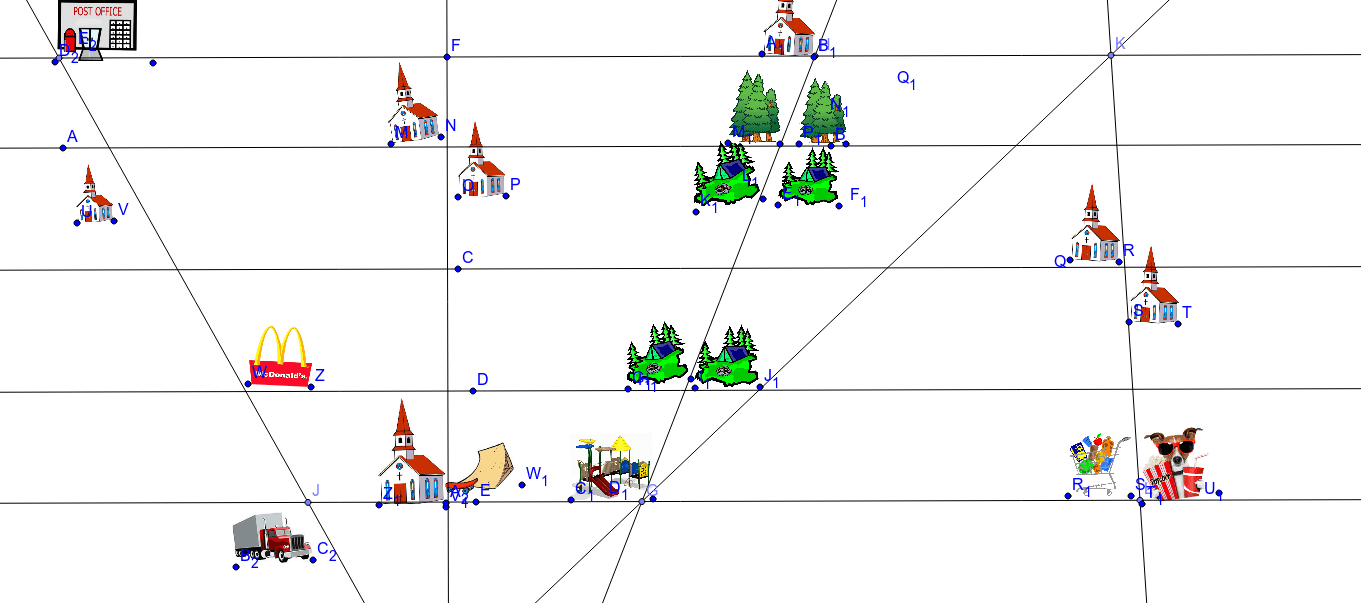 Build Your Own City (sample) – GeoGebra