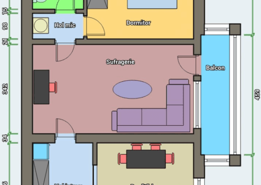 planul casei – GeoGebra