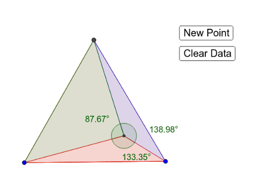 Random Triangle Experiment – GeoGebra