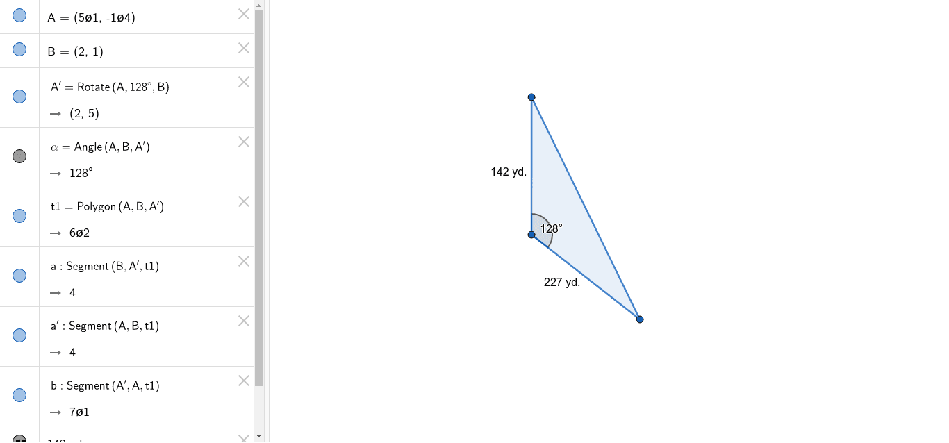Area Plot – GeoGebra