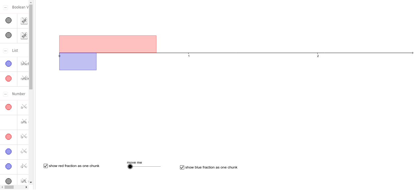adding fractions – GeoGebra