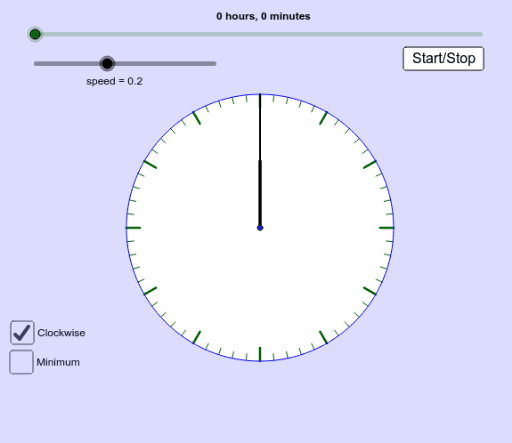 Clock – GeoGebra