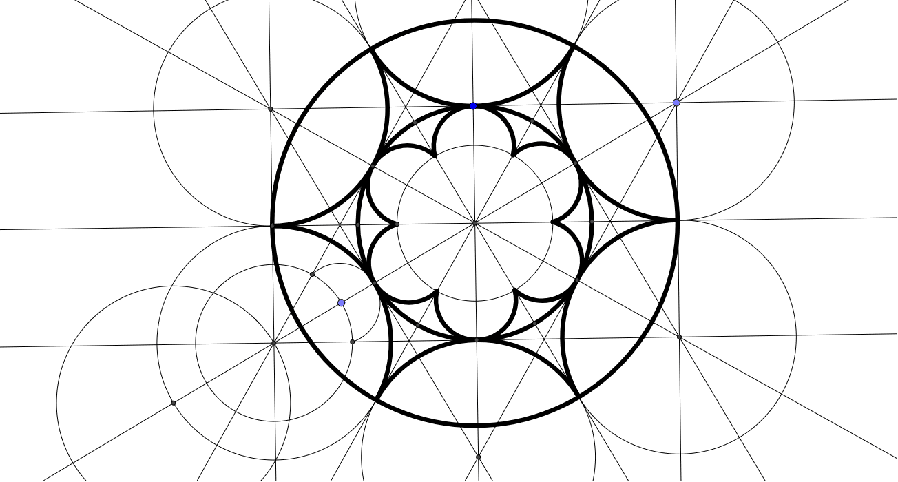 Rose Tracery 2 – GeoGebra