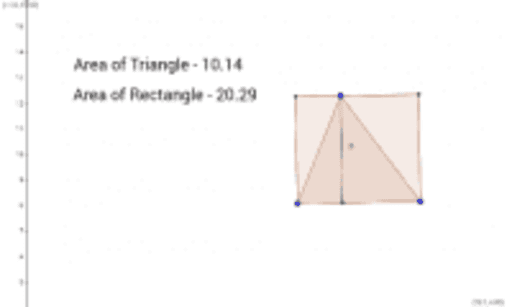 Triangle in Rectangle – GeoGebra